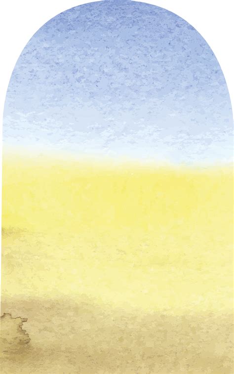 Akvarell Båge Väggdekor Tenstickers