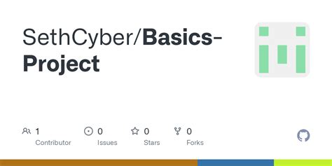 Github Sethcyberbasics Project
