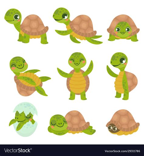 Tiny Tim Turtle Clipart