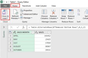 Remove Rows Using Power Query MyExcelOnline