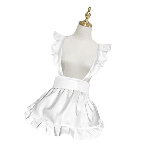 Maid Apron Costume Ruffled Waist Apron Maid Apron For Women Maid Apron