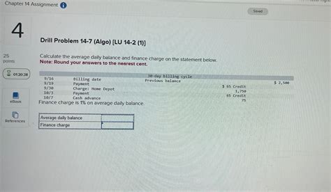 Solved Chapter 14 ﻿assignment Idrill Problem 14 7 Algo Lu