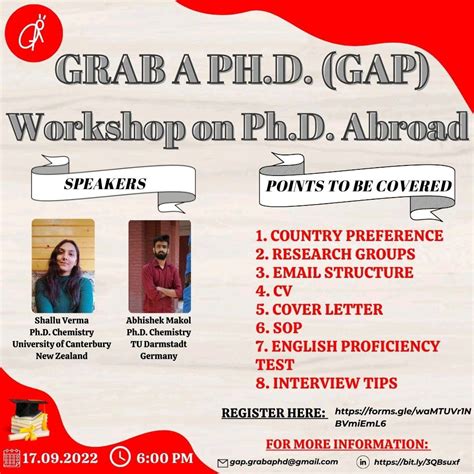 Grab A Phd Gap On Linkedin Phdabroad Phd Interview Cv Coverletter Email Research