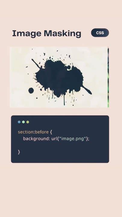 Css Image Masking Csstricks Webdesign Webdevelopment Shorts Css3 Masking Coding