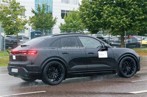 Fake Porsche Macan Ev Flaunts Split Headlight Design Leaves Nothing To