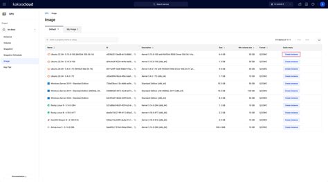 Create And Manage Image Kakaocloud Docs