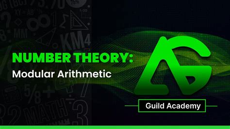 Number Theory Modular Arithmetic Youtube