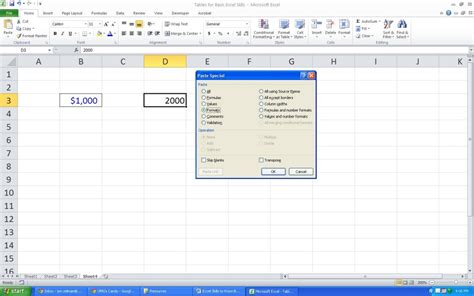 How To Use Excels Paste Special Feature The Marquee Group