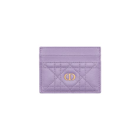디올 카로 프리지아 카드 홀더 라일락 서플 Dior Kream