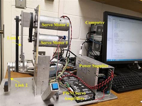 The Electrically Driven 2 Link Vertical Robot Manipulator Apparatus Download Scientific Diagram