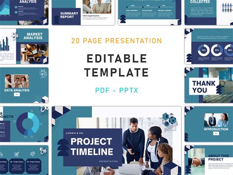 Project Timeline Editable Powerpoint Presentation Template Organize And Visualize Your Progress