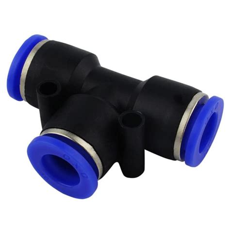 Khớp nối nhanh chữ T ống khí nén ống nước kích thước 6mm 8mm 10mm 12mm Lazada vn
