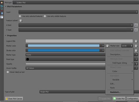 qgis automatic setting of bar colours in a stacked bar chart using dataplotly geographic