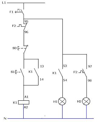 Tehnik Listrik SMKN 1 Kab Tangerang RANGKAIAN PENGENDALI DOL DIRECT ON LINE PADA MOTOR