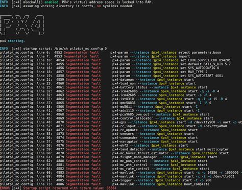 Cross Compiling For Posix End Up With Segmentation Fault Px4 Autopilot Discussion Forum For