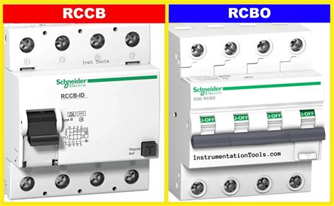 Difference Between RCCB And RCBO Electrical Tutorials