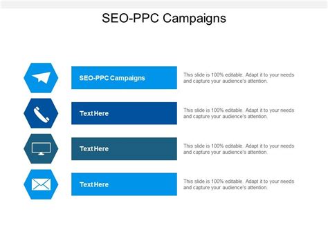 Seo Ppc Campaigns Ppt Powerpoint Presentation Infographic Template Graphics Cpb