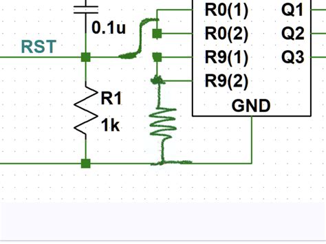 restart button in counter 0 9 electronics forum circuits projects and microcontrollers