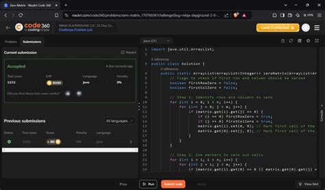 Anhad Mahajan On Linkedin Day19 Ninjaslayground Codingninjas Codingproblem Java
