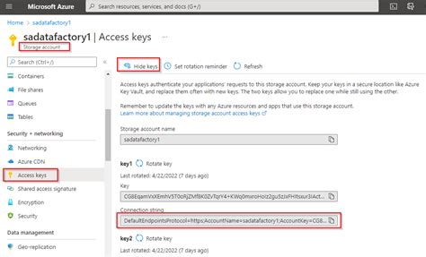 Umas Blog How To Authenticate Azure Storage Account Using Key Vault In Azure Data Factory