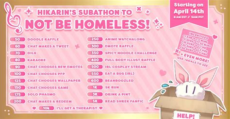 Hikarin ｡•̀ᴗ On Twitter Good Morning Desu This Subathon Begins Today