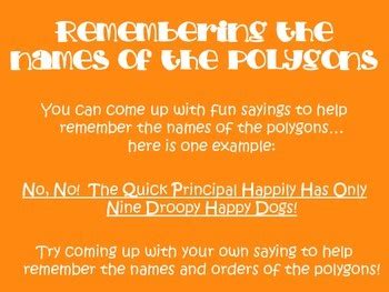 Polygons PowerPoint Presentation By Beth Wimberly TpT