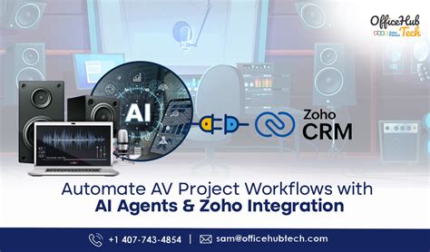 automate av project workflows with ai agents and zoho integration