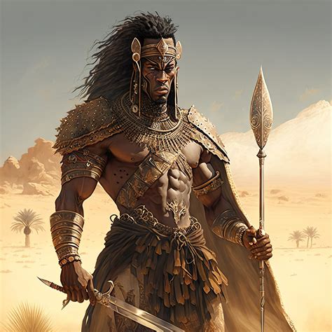 Black Male African Warrior Etsy