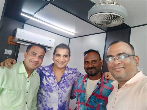 dhananjay yadav on linkedin going to new web series shoot