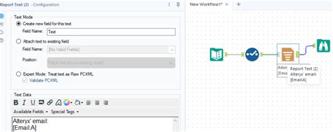 Report Text Tool Removing Apostrophes And Indentat Alteryx Community