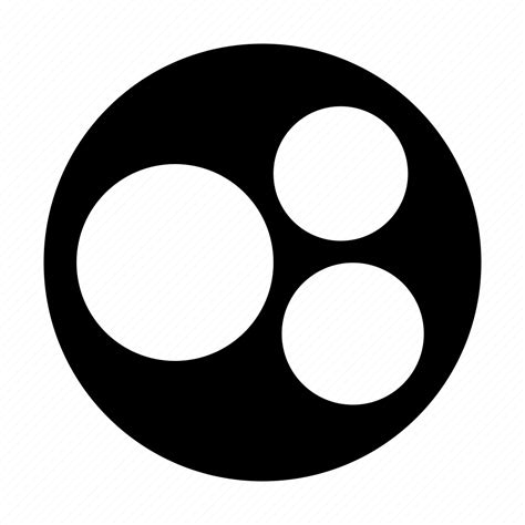 Chart Graph Data Visualization Hierarchical Circle Packing Icon