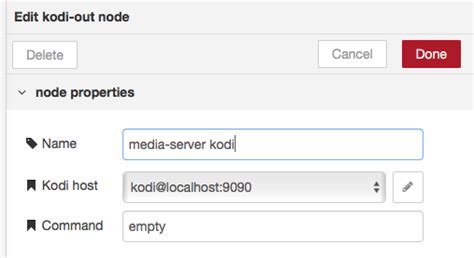 Node Red Contrib Kodi Node Node RED Node Red Contrib Kodi Node Node RED