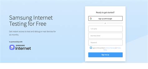 Test On Samsung Internet For Free With Browserstack By Ada Rose Cannon Samsung Internet