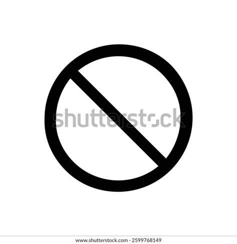 Strong Block Icon Restricting Access Disabling Stock Vector Royalty