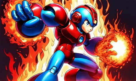 Mega Man Capcom By Conanxx On Deviantart