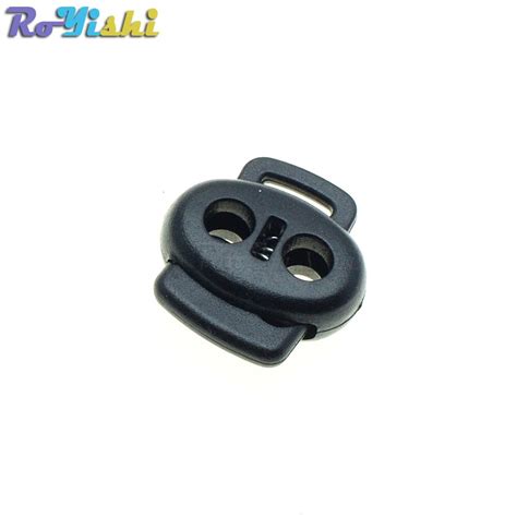 100pcspack 2 Holesandwebbing Hole Cord Lock Stopper Grandado