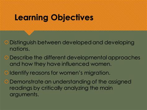 Sex Gender And Culture Learning Objectives Distinguish Between