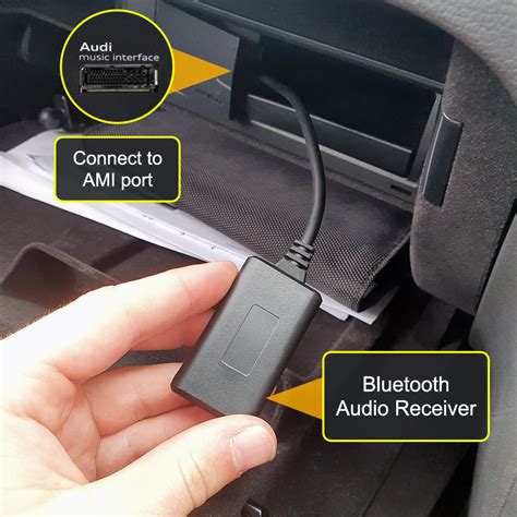 Ami Mmi Bluetooth Car Audio Adapter Cable For Audi Volkswagen