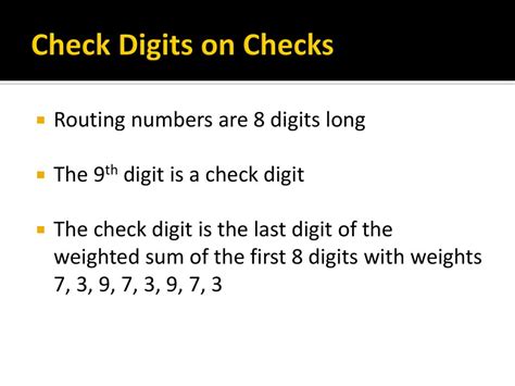 Chapter 16 Check Digit Systems Continued Ppt Download