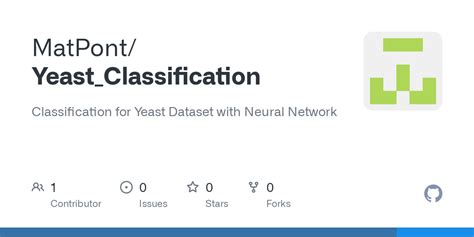 Github Matpont Yeast Classification Classification For Yeast Dataset With Neural Network