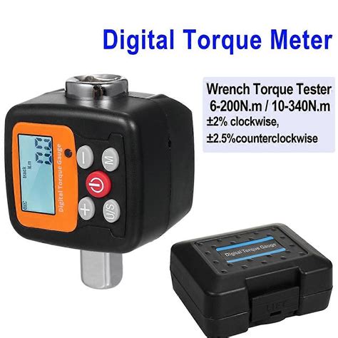 Digital Torque Meter 6 200 M Wrench Torque Tester Electronic Torque