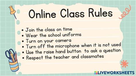 7550414 Online Class Rules Eko Yuni Tartiasih