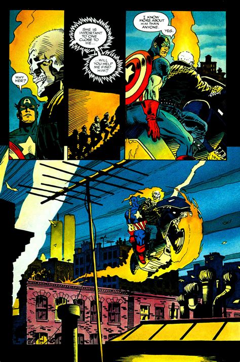 Ghost Rider Captain America Fear Ghost Rider Captain America Fear