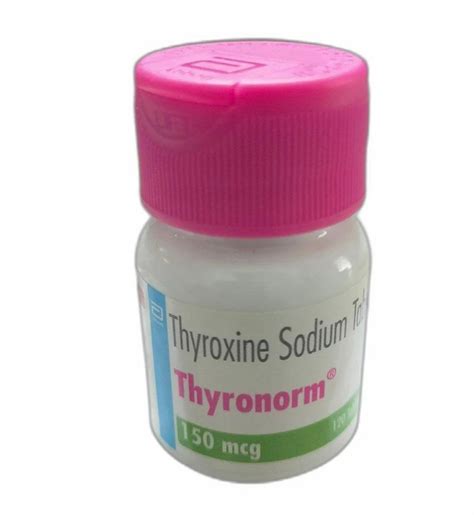 Thronorm 150 Mcg Thyroxine Sodium Tablets At ₹ 14817bottle In Surat