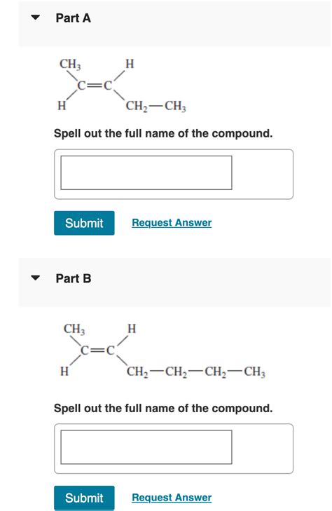 [solved] Part A Ch3 H H Ch2 Ch3 Spell Out The Full Name Of The