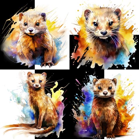 Mongoose Illustration Mongoose Wildlife Art Print Nature Inspired Mongoose Graphic Detailed