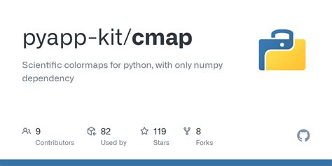 Github Pyapp Kitcmap Scientific Colormaps For Python With Only