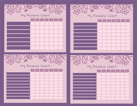 Behavior Reward Incentive Chart Digital Download Instant Download Etsy