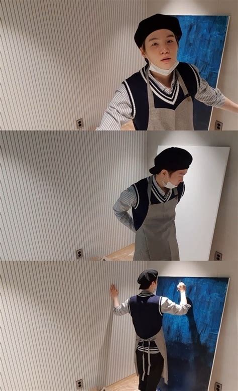 Bts（防弾少年団）のsuga、ファンに新しい趣味を公開「絵を描くから心が楽になる」（動画あり） Kstyle
