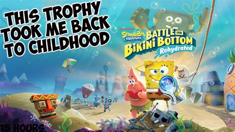 Spongebobs Platinum Trophy Was Nostalgic Youtube